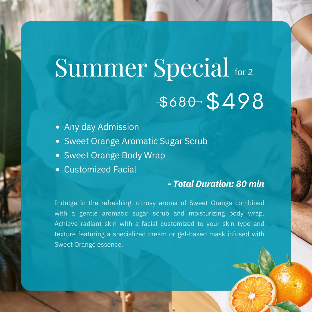 Summer Couple's Spa Pakcage